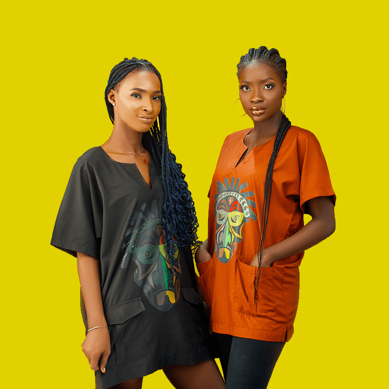 Afro Casual Dudu Heritage Danshiki – OPH Clothing Co.